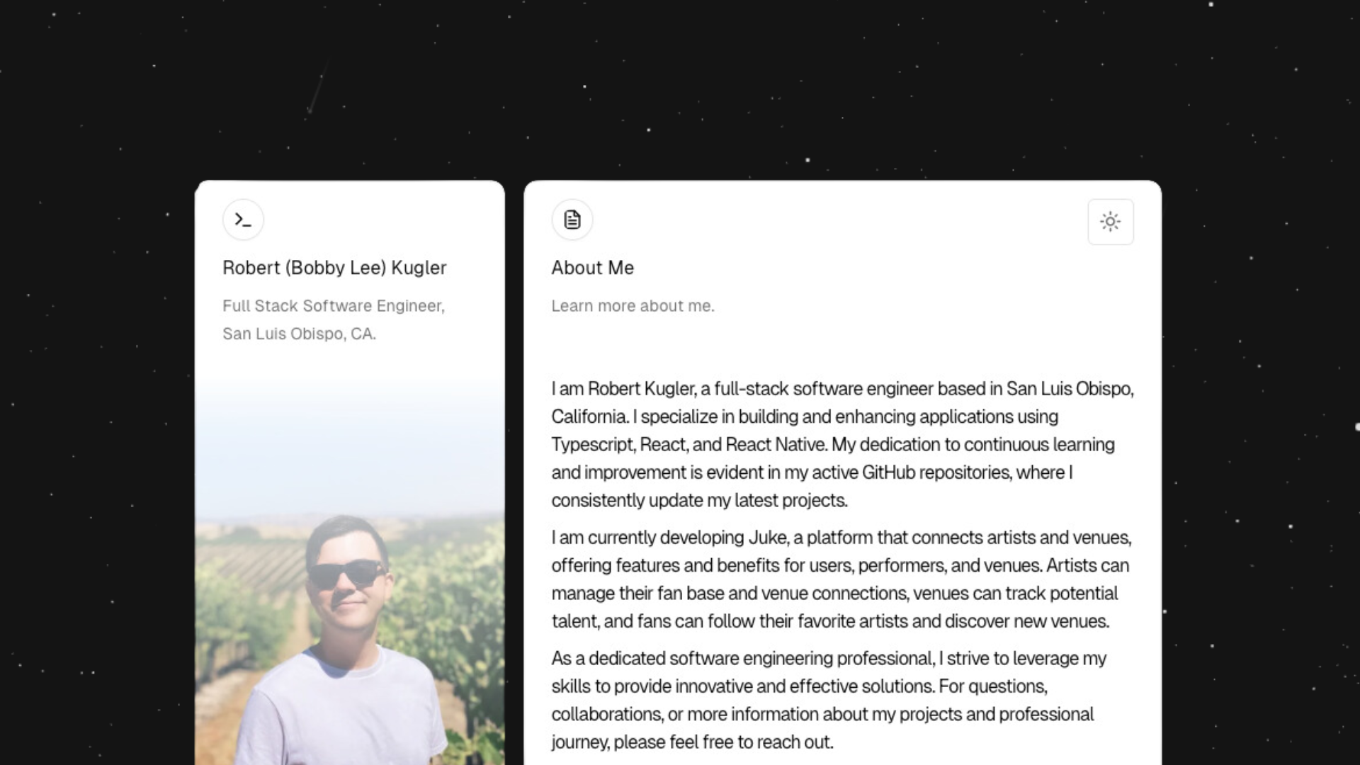 Robert Kugler | Full Stack Software Engineer